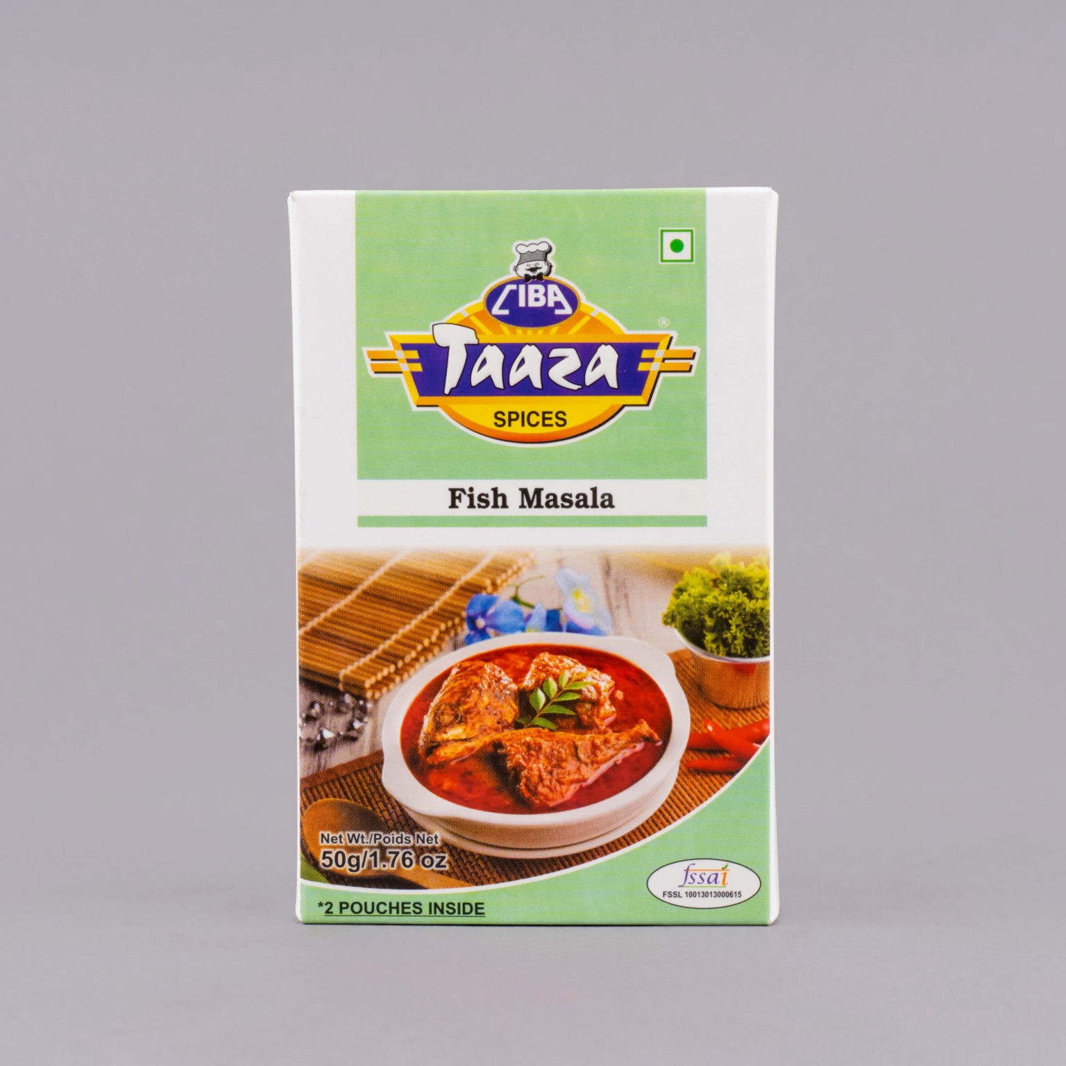 Fish Masala Powder, 50gm – Ciba Taaza Spices – Buy Spices Online